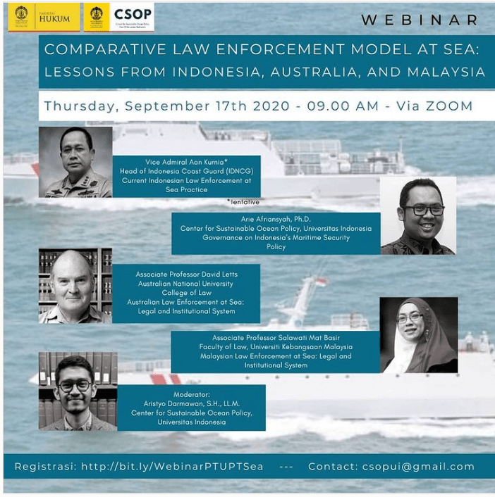 Comparative Law Enforcement Model at Sea: Lesson from Indonesia ...